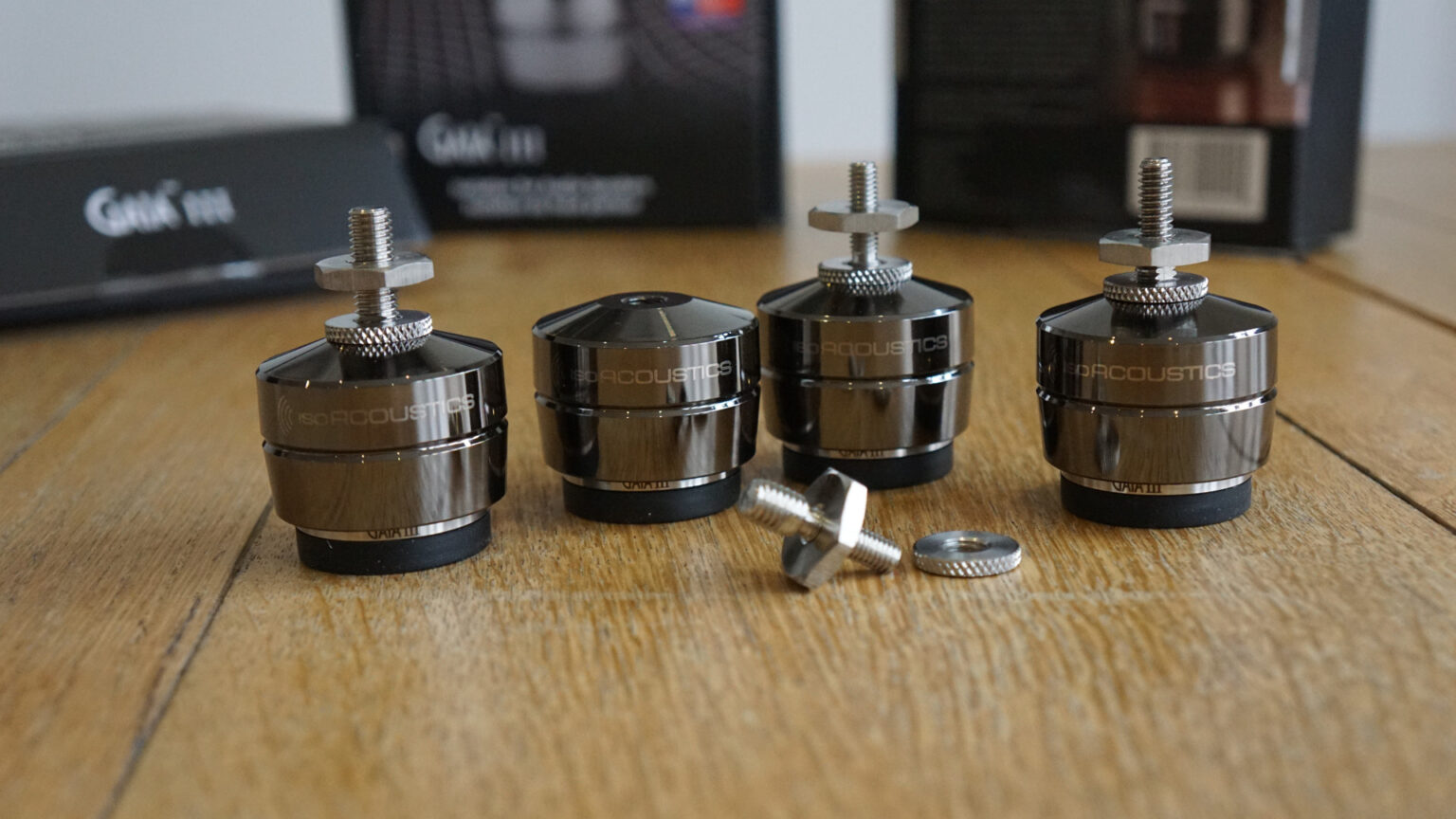 IsoAcoustics GAIA III isolating feet review - Audiograde