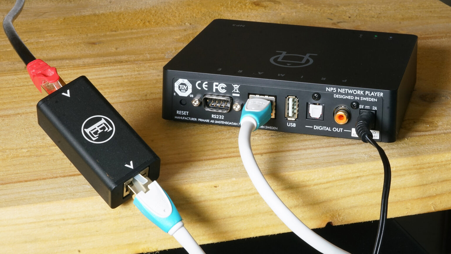 English Electric EE1 network noise isolator review - Audiograde