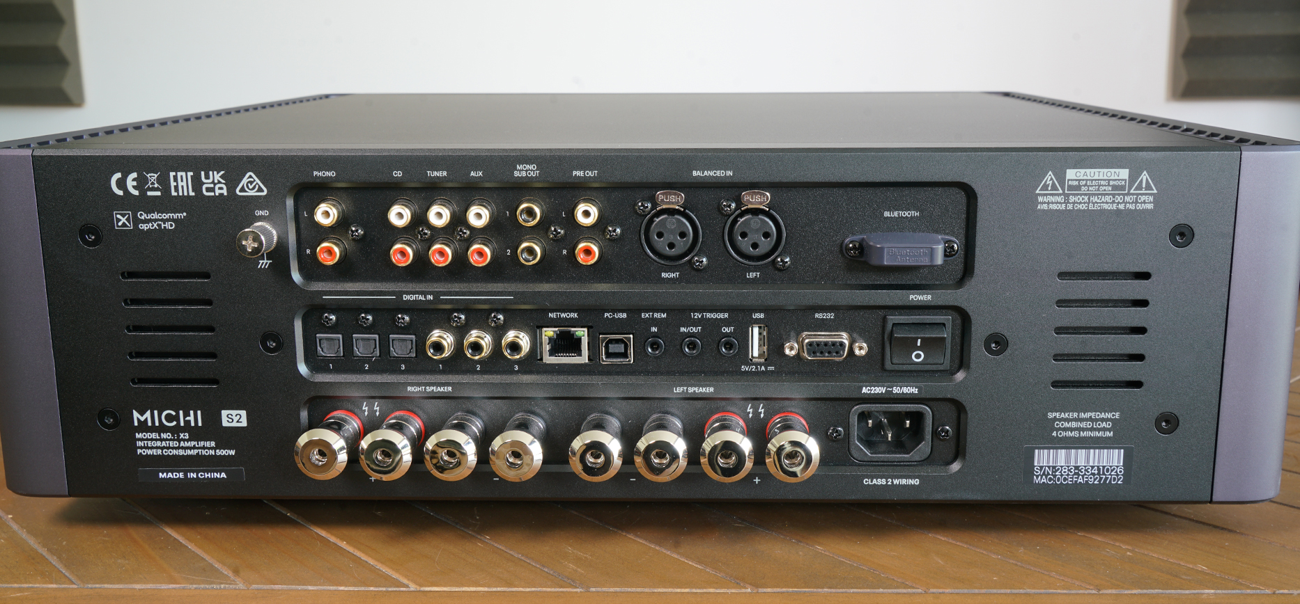 Rotel Michi X3 Series 2 amplifier review - Audiograde